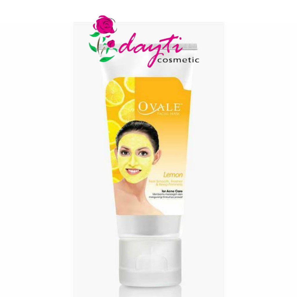 Jual Ovale facial mask lemon 75g | Shopee Indonesia
