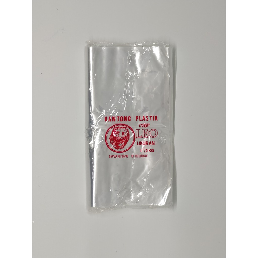 Jual Plastik Bening Kiloan Leo 1 1/2kg | Shopee Indonesia