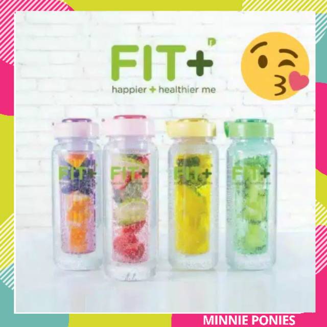 Jual botol minum infuse water Fit + / botol minum jsr infus fit + daily ...