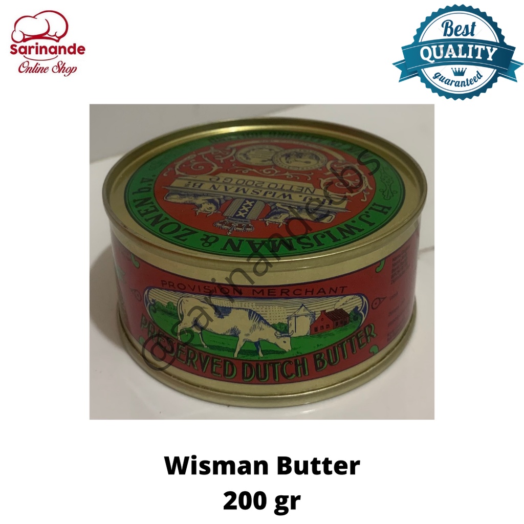 Jual TERMURAH WIJSMAN BUTTER MENTEGA WIJSMAN WISMAN WYSMAN KALENG 200 ...