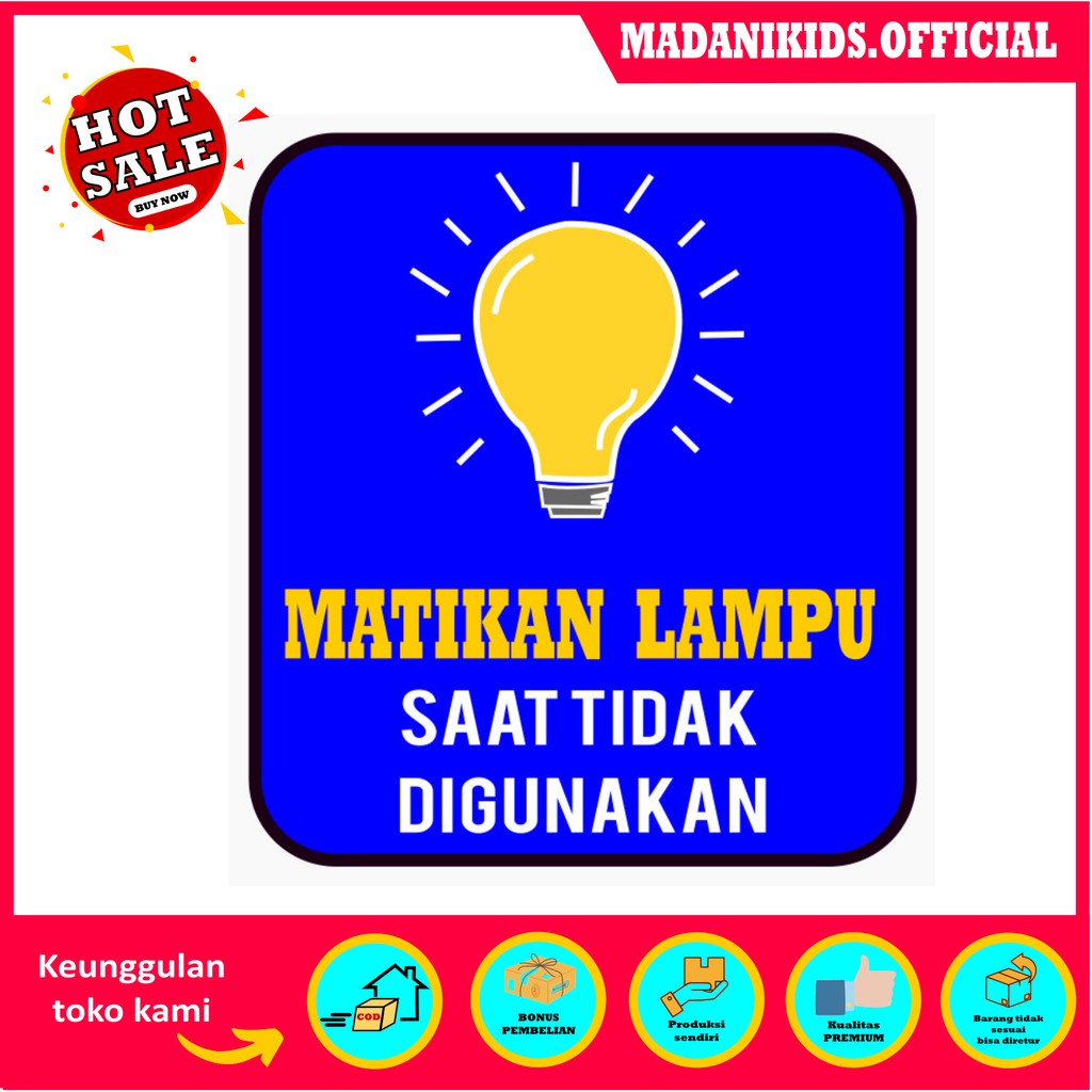 Jual STIKER MATIKAN LAMPU MURAH | Shopee Indonesia