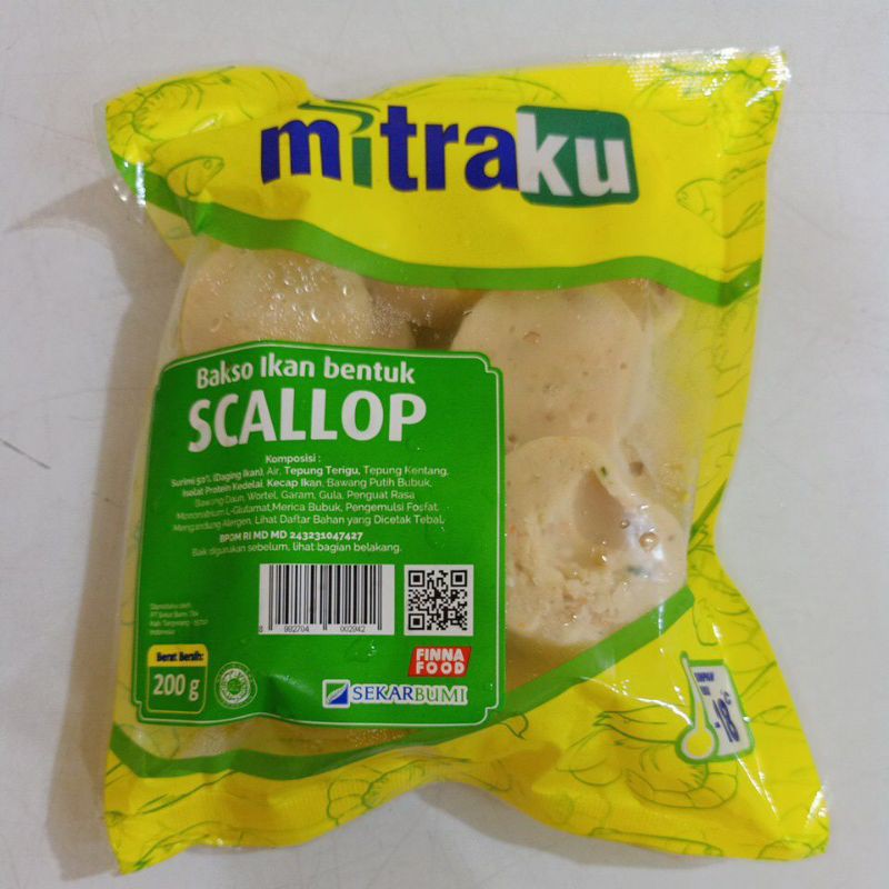 Jual scallop mitraku 200gr | Shopee Indonesia