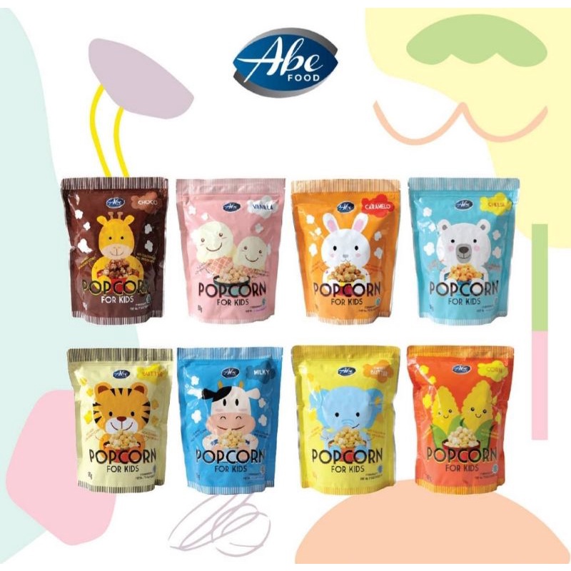 Jual Abe Popcorn/Brondong Jagung Aneka Rasa/Snack Anak/Jajanan Ringan ...