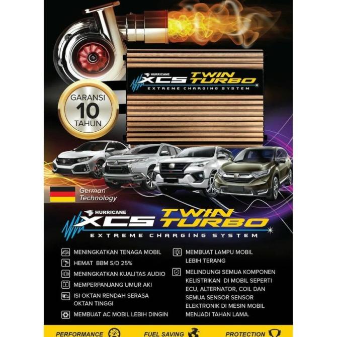 Jual Hurricane Xcs Twin Turbo Extreme Charging System | Shopee Indonesia