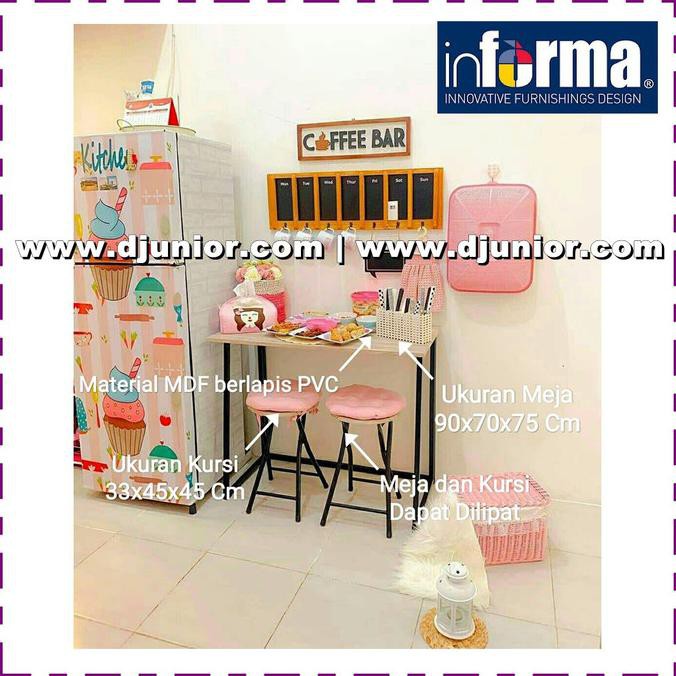 Jual Informa Lexi Set Meja Kursi Makan Minimalis Dinning Set Meja ...