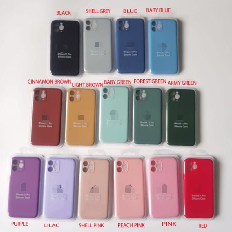 Jual YKCS 0409 Case Iphone XR iphone xr warna silicone polos full case ...