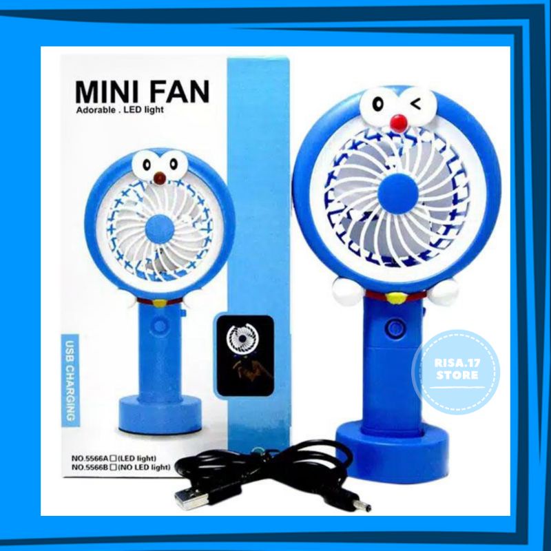 Jual KIPAS ANGIN PORTABLE KARAKTER (STANDING MINI) | Shopee Indonesia