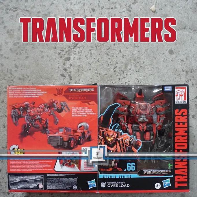 Jual DROPSHIP OKE Transformers Studio Series #66 OVERLOAD Leader Class ...