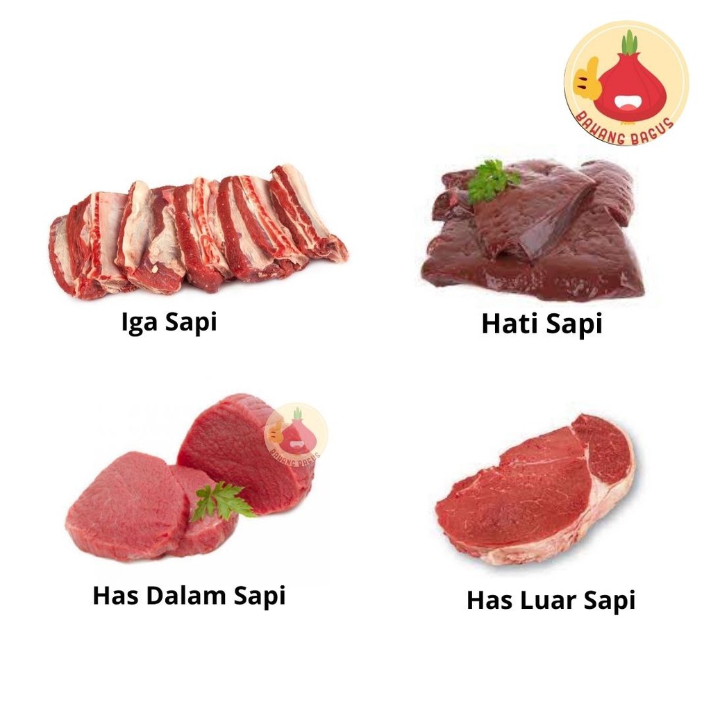 Jual Daging Sapi Segar/Daging Has Dalam/Iga Sapi/Daging Has Luar 1kg ...