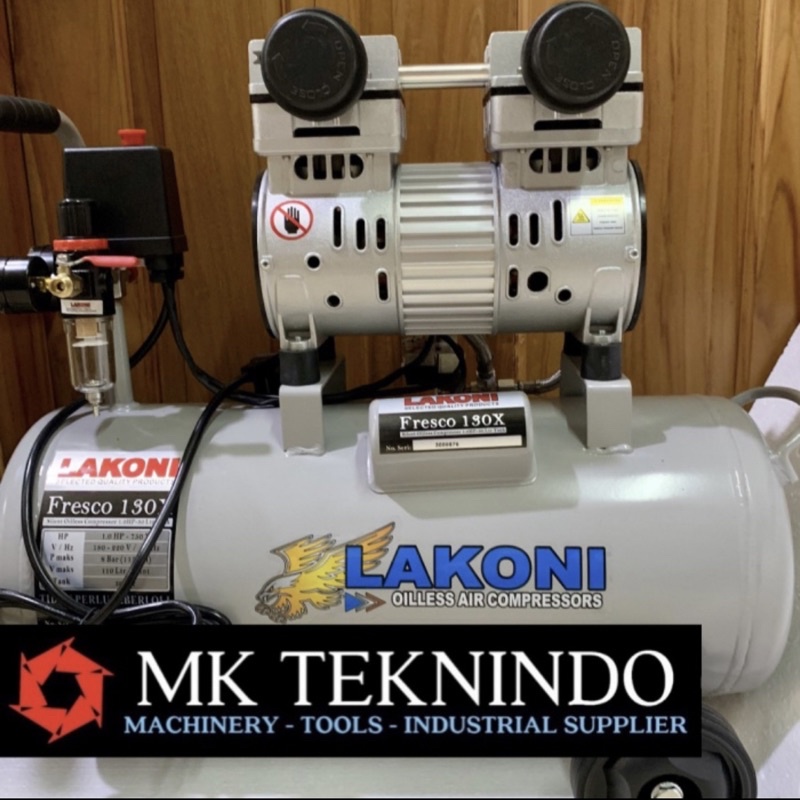 Jual LAKONI OILLESS COMPRESSOR KOMPRESSOR FRESCO 130 X 1 HP SILENT 130 ...