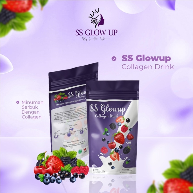 Jual SS GLOW UP Collagen Drink | Shopee Indonesia