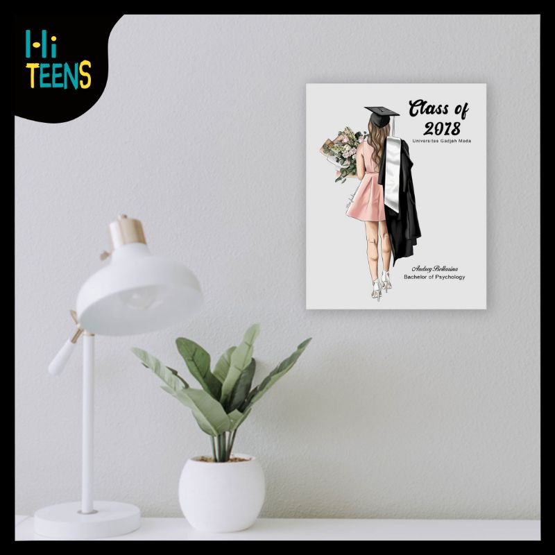 Jual CUSTOM Graduation Frame Bingkai Foto | Hadiah Wisudah Custom ...