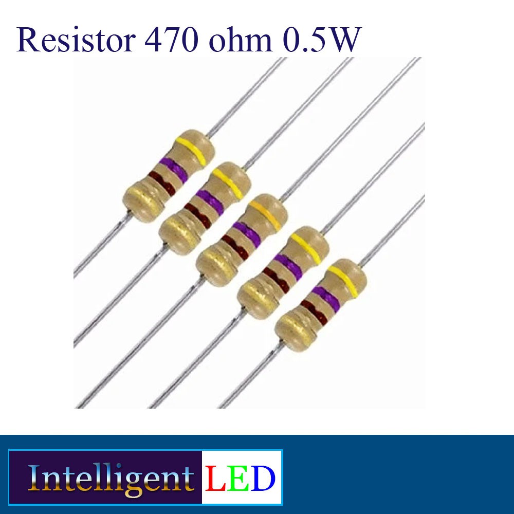 Jual Resistor 470 ohm 0.5 W 1/2 W | Shopee Indonesia