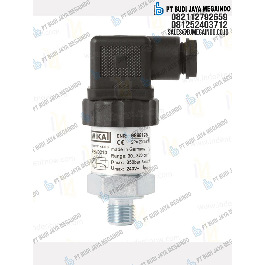 Jual WIKA Pressure Transmitter ( Made in Germany ) 1/4"BSP 400 bar ...