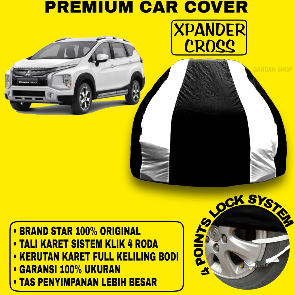 Jual Body Cover XPANDER CROSS Sarung Strip SILVER Penutup Pelindung ...