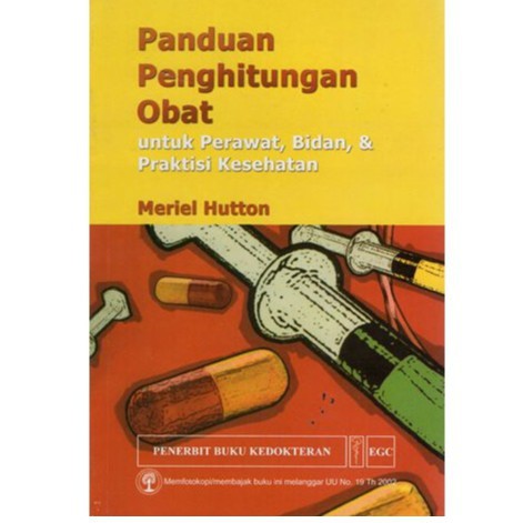 Jual PANDUAN PENGHITUNGAN OBAT, Meriel Hutton | Shopee Indonesia