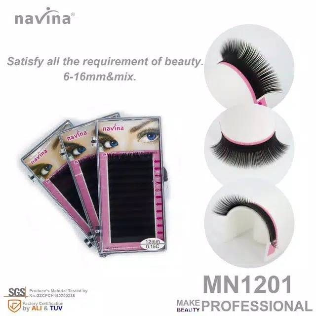 Jual (READY STOCK) NAVINA Eyelash Extension 0.15 C dan 0.15 D single ...
