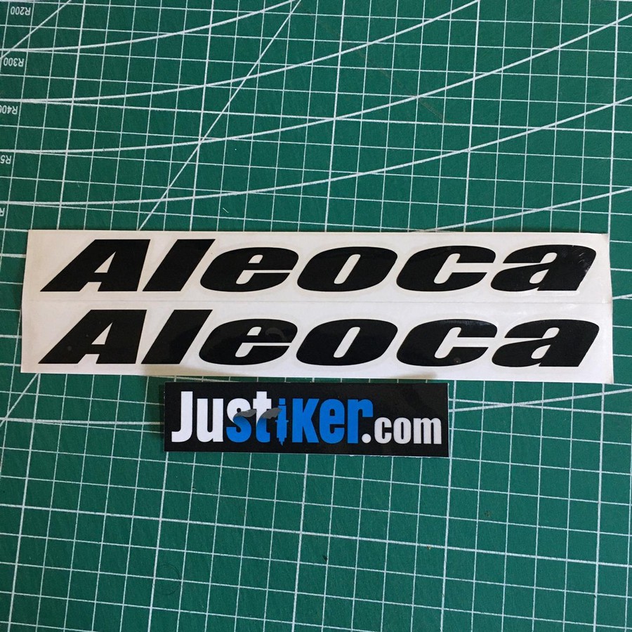 Jual ALEOCA Sticker Logo , Frame Sticker, Sticker Sepeda Lipat Aleoca ...