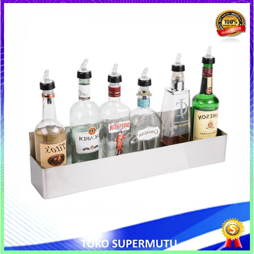 Jual Rak Botol Dinding Stainless FHB-540 Food Hanging Box | Shopee ...