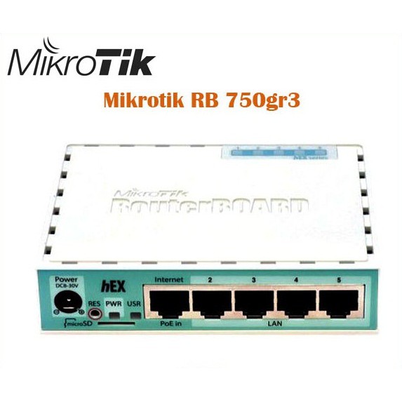 Jual MIKROTIK RB750-GR3 | Shopee Indonesia