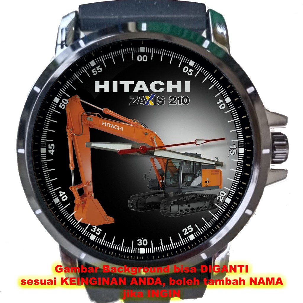 Jual HITACHI ZAXIS 210 art 2 Jam Tangan Pria Background STIKER DOANG ...