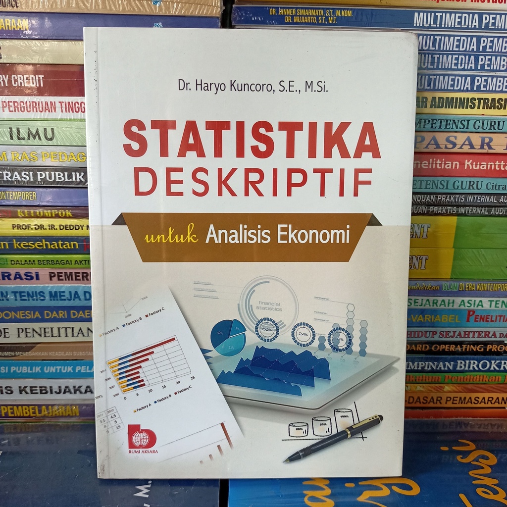 Jual Buku Statistika Deskriptif untuk Analisis Ekonomi - Haryo Kuncoro ... Jual Buku Statistika Deskriptif untuk Analisis Ekonomi - Haryo Kuncoro ...