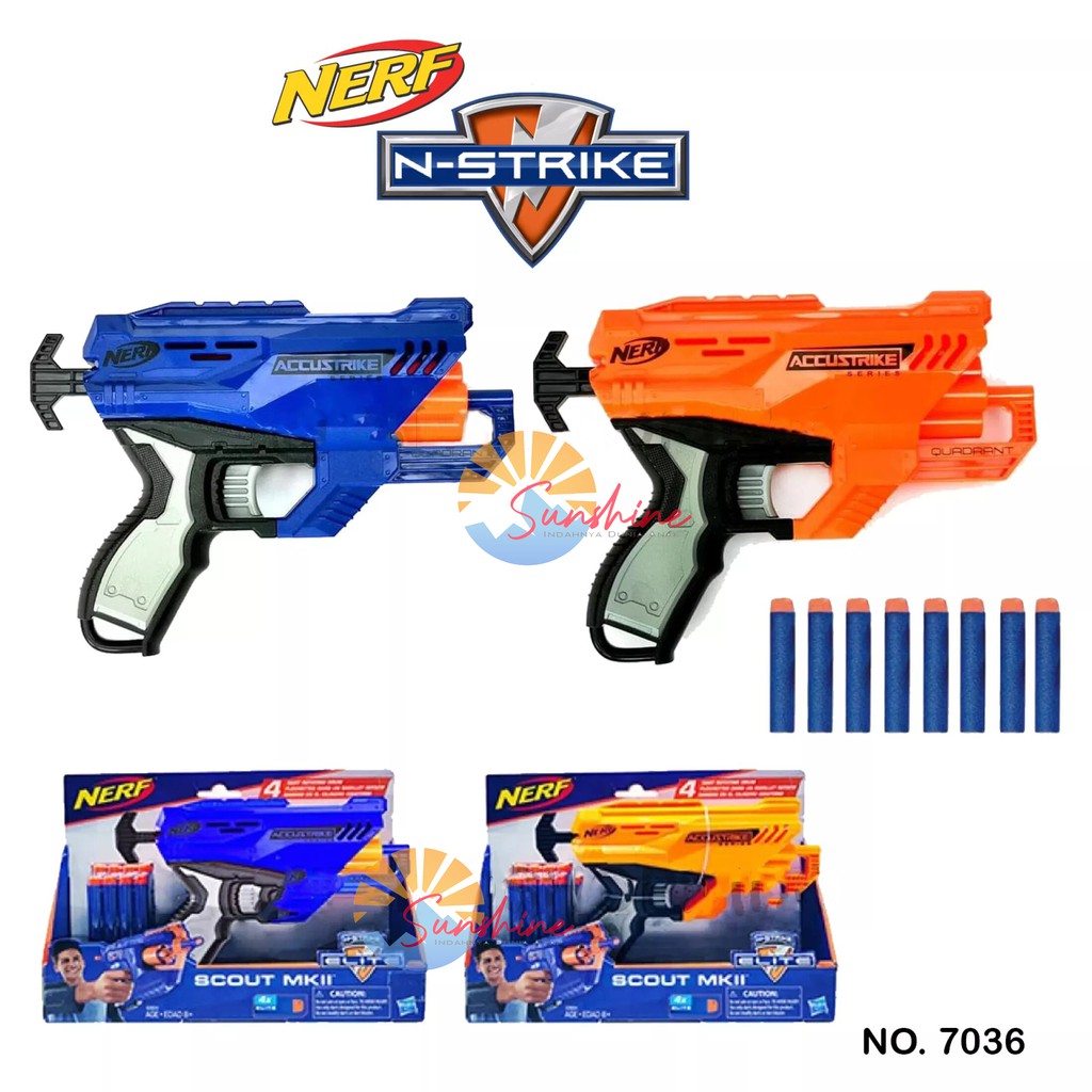 Jual Mainan Anak Pistol Nerf Gun Quadrant 7036 | Shopee Indonesia