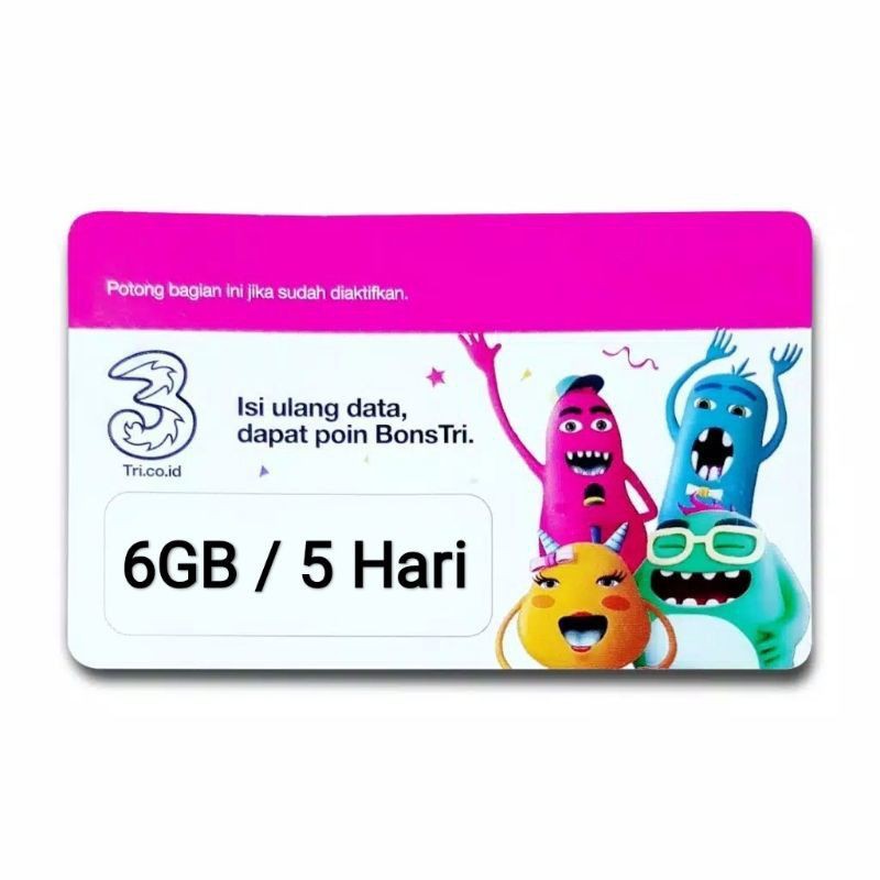 Jual Voucher Tri Happy 6GB 5 Hari Sulawesi Utara | Shopee Indonesia