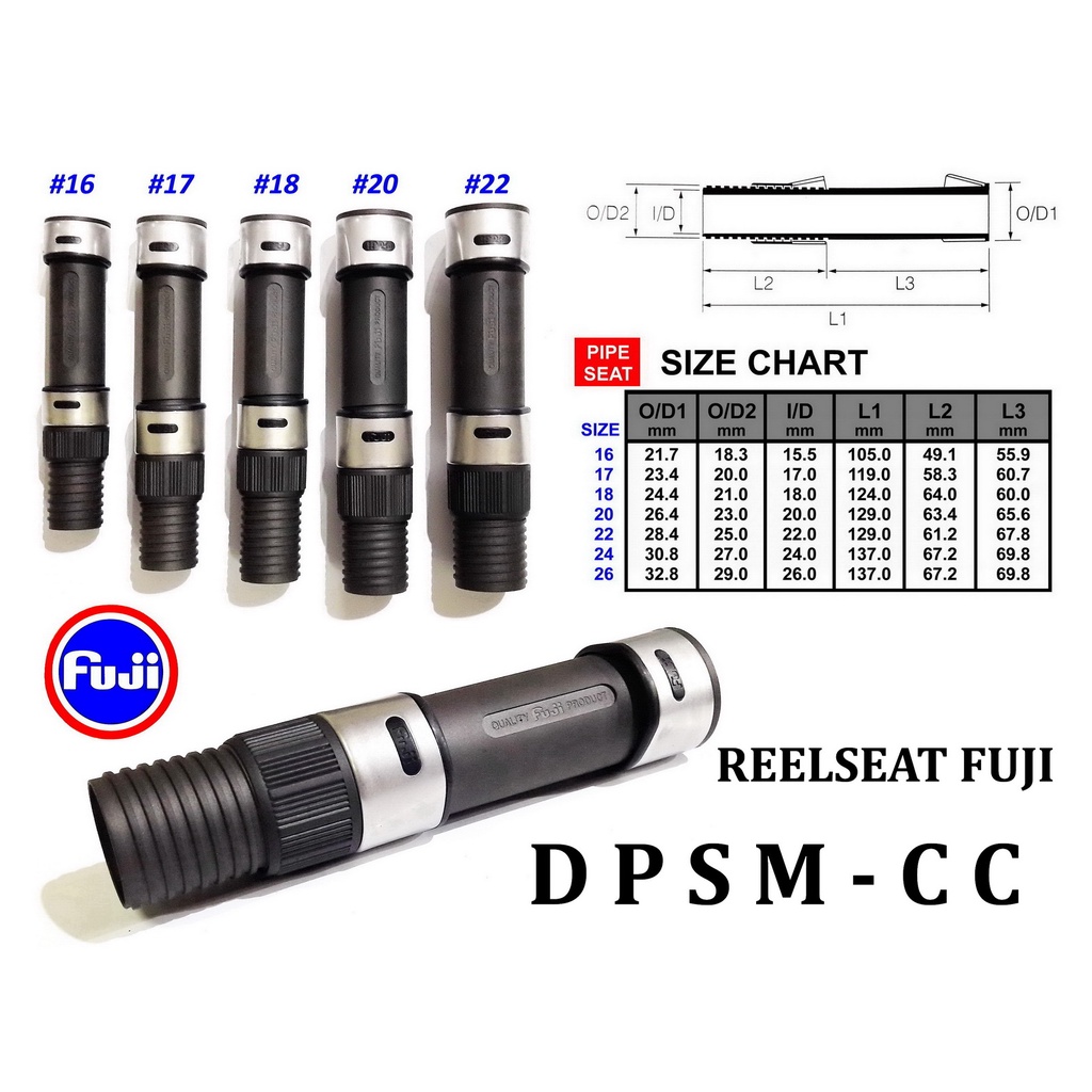 Jual Reelseat Fuji Spinning DPSM | Shopee Indonesia