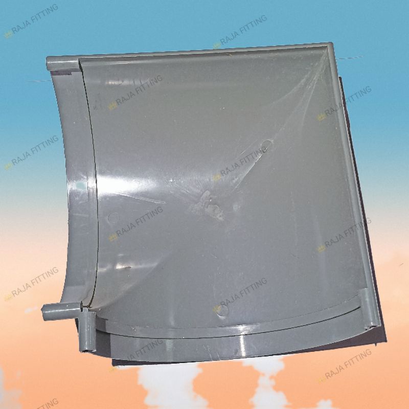 Jual Siku Talang Setengah lingkaran 8 inch, Fitting STSL 8" pvc ...