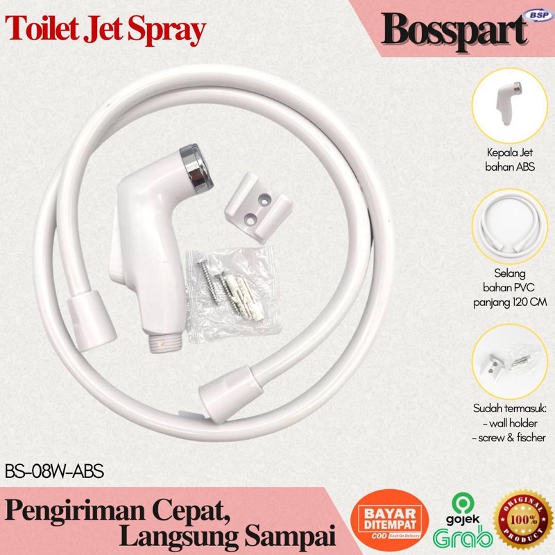Jual Jet Shower Kloset Toilet / Cebok WC / Semprotan Closet Duduk Kamar Mandi | Shopee Indonesia