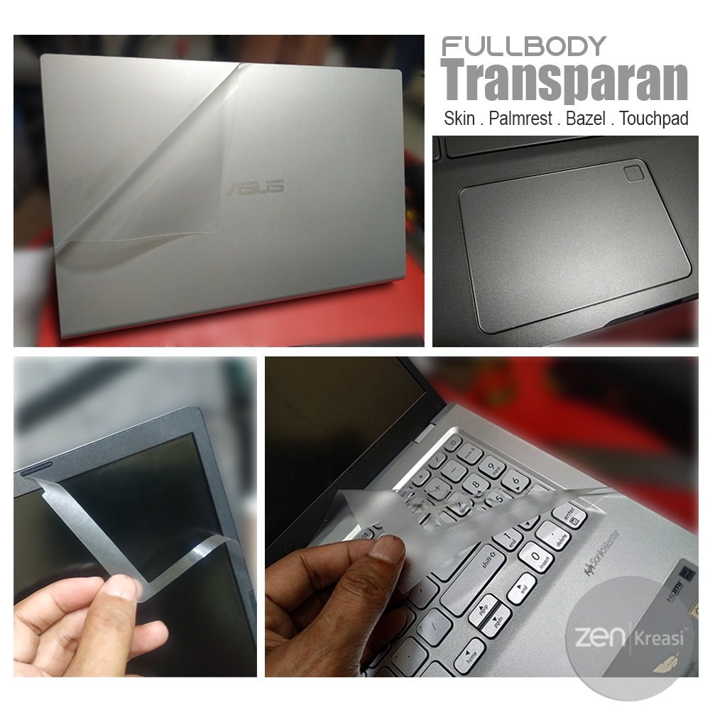 Jual Garskin Laptop Transparan | Garskin Laptop Bening | Stiker Laptop ...