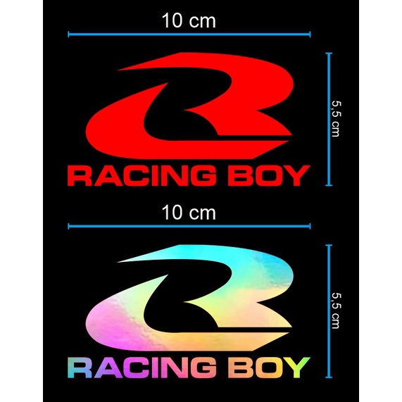 Jual Stiker Motor logo RACING BOY Variasi Sepeda Motor | Shopee Indonesia