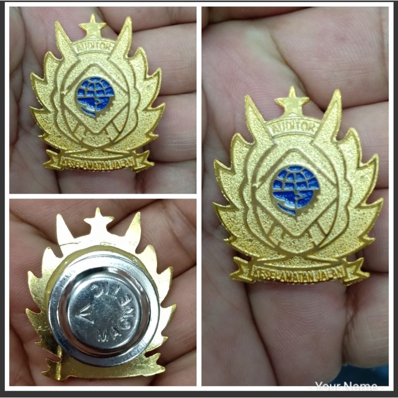 Jual PIN PERHUBUNGAN PIN AUDITOR KESELAMATAN JALAN | Shopee Indonesia