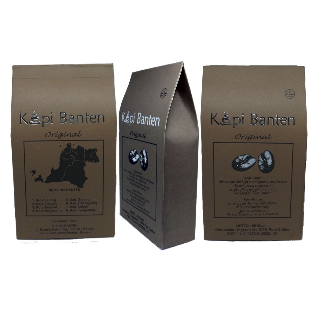 Jual Kopi Banten Original 100% pure kopi, Robusta, Oleh-oleh Khas ...