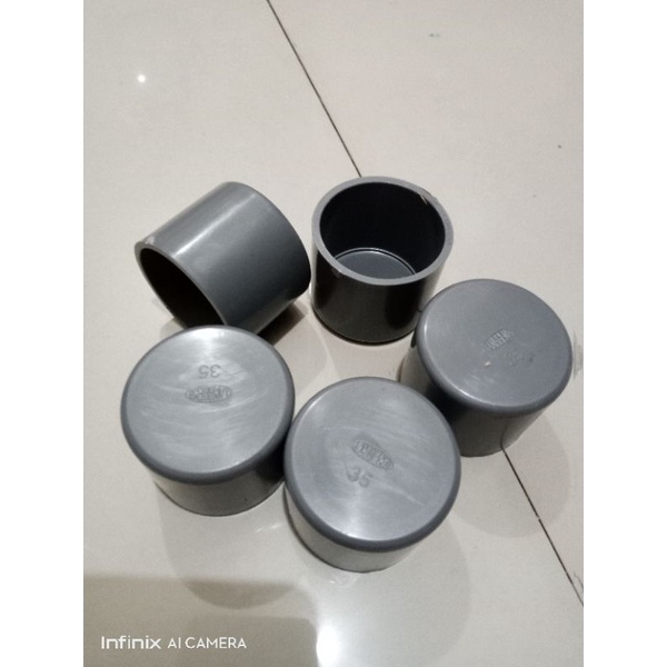 Jual Tutup Paralon PVC 1 1/4" - 3" / Dop Paralon PVC | Shopee Indonesia