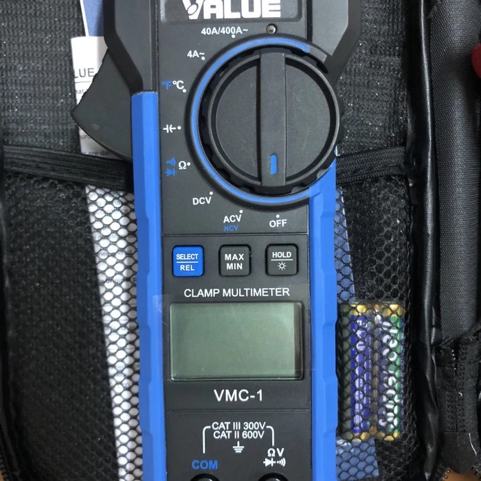 Jual Tang Ampere Digital Value VMC-1 | Amper Clamp Meter AC DC Kecil ...
