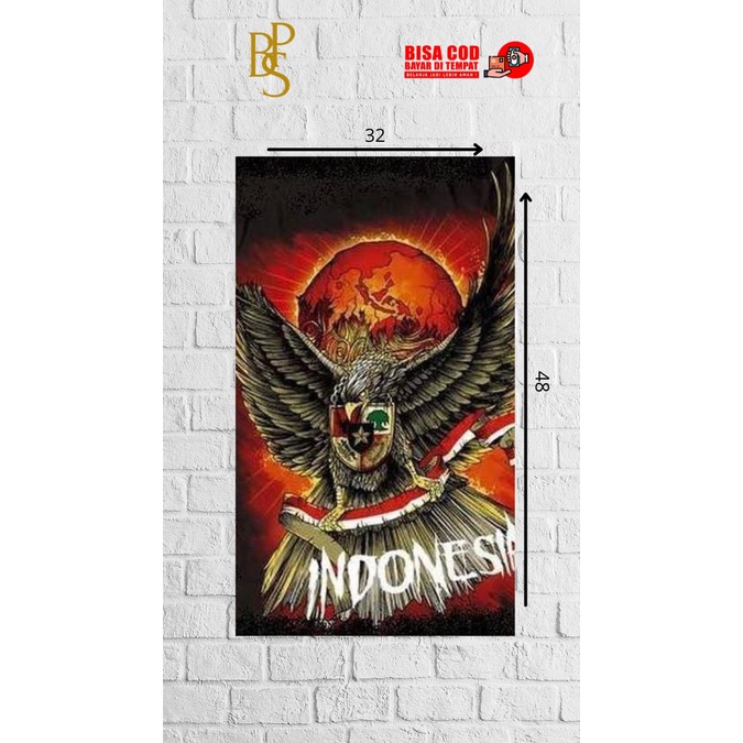 Jual POSTER HIASAN DINDING TEMA GARUDA - POSTER GARUDA - FOTO GARUDA ...