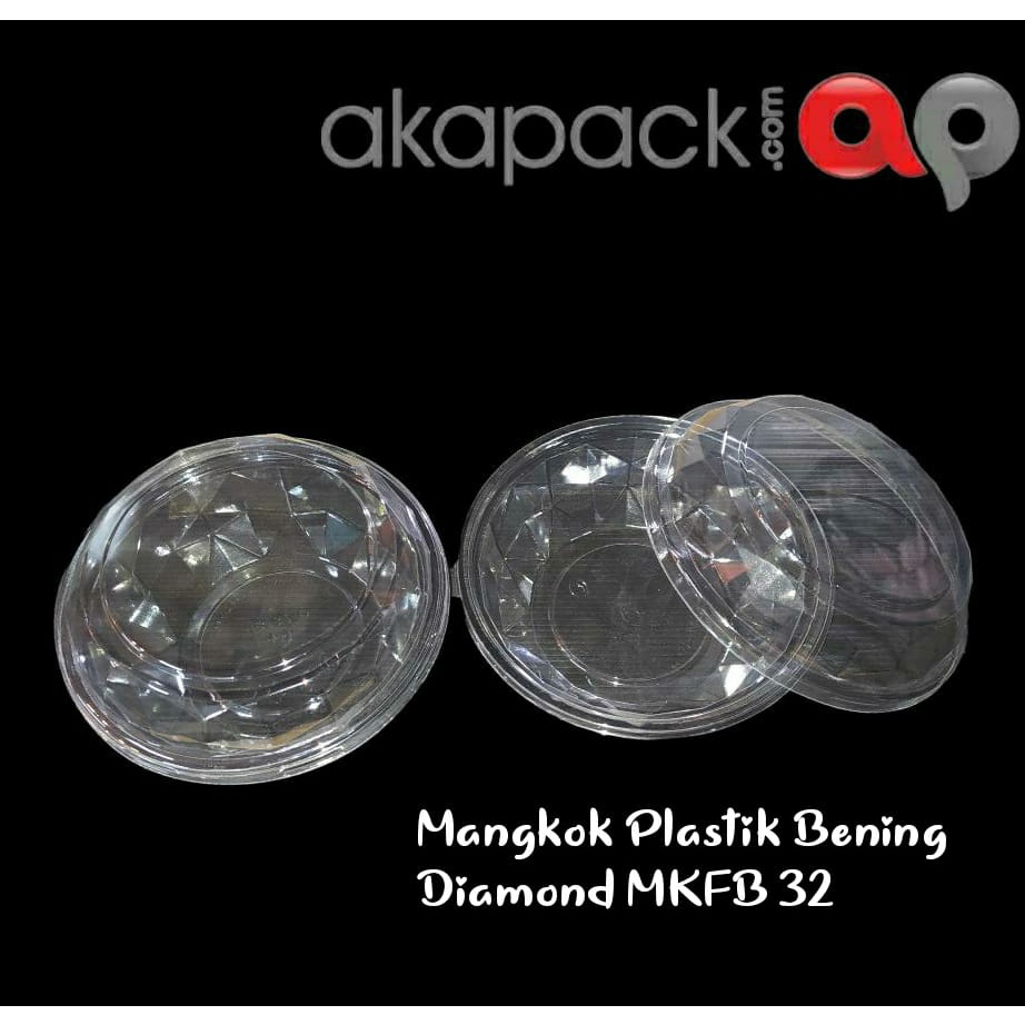 Jual Mika Mangkok Bening Diamond FB 450ml 32 isi 20pc | Shopee Indonesia
