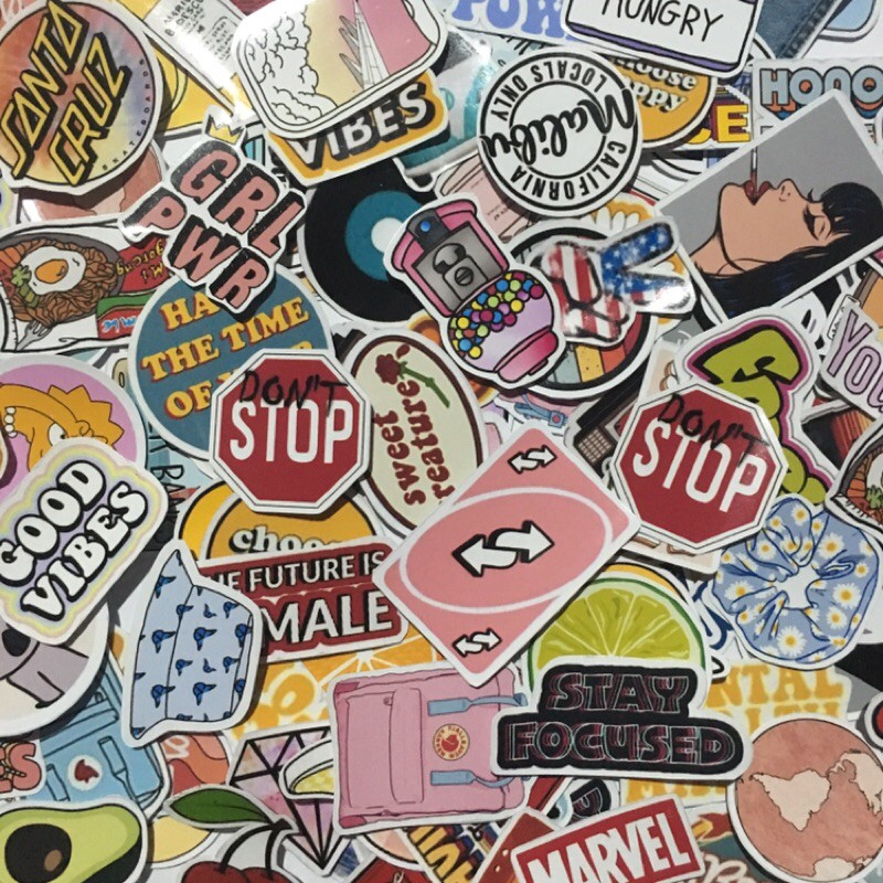 Jual STIKER AESTHETIC RANDOM TERMURAH | Shopee Indonesia