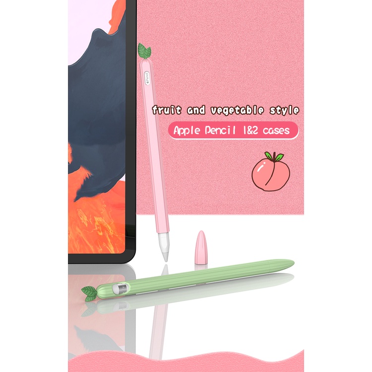 Jual Case Apple Pencil fruit and vegetable color style for gen1/gen2 ...