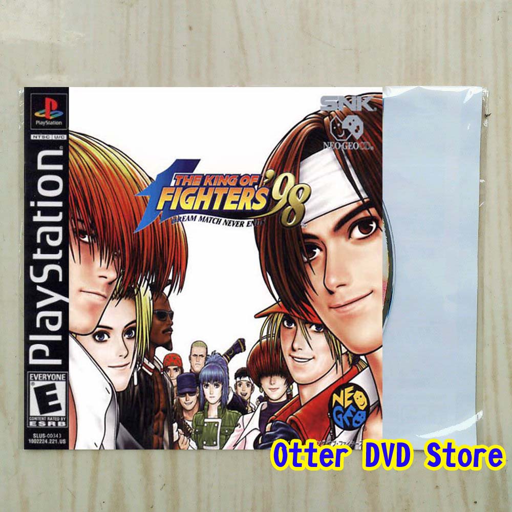 Jual Kaset CD Game Ps1 Ps 1 The King of Fighters 98 - Dream Match Never ...