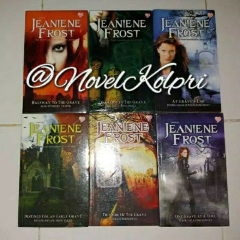 Jual Novel Set 6 Buku The Night Huntress Series - Jeaniene Frost | Shopee Indonesia