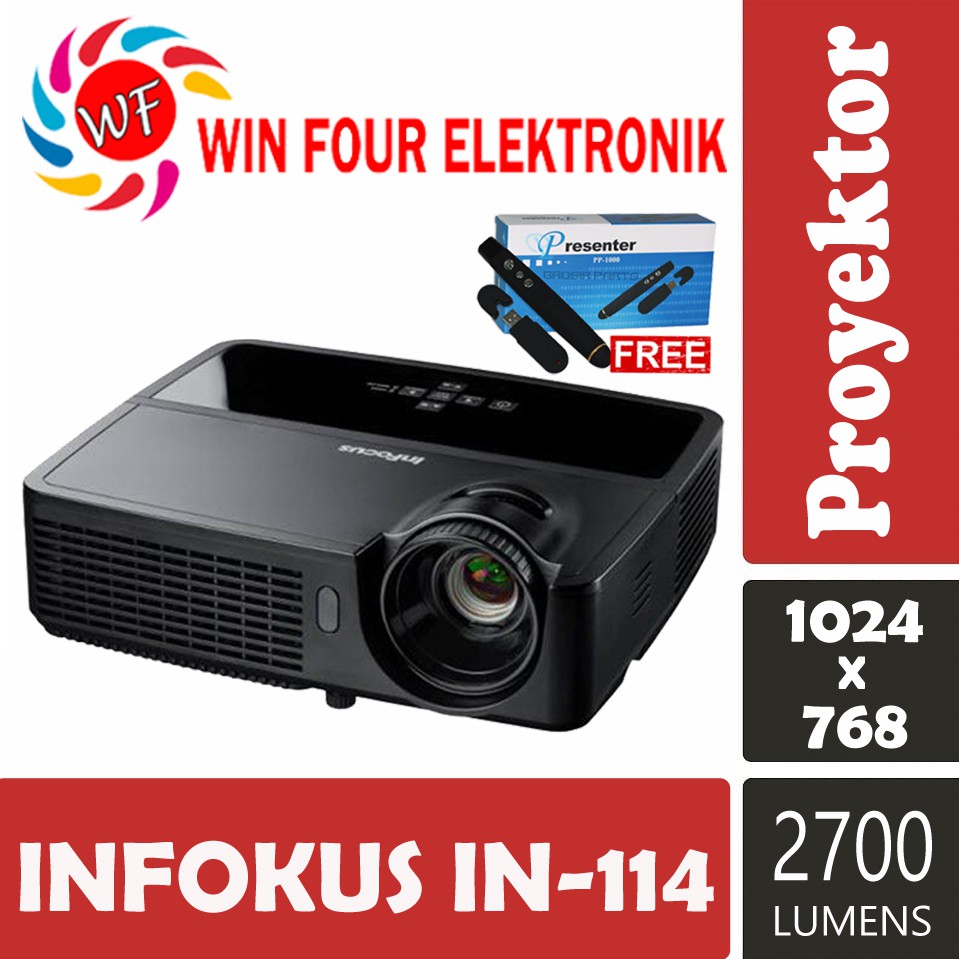 Jual Infocus In114 / 2700 Lumens / 4000:1 / BARU GARANSI 1 TAHUN ...