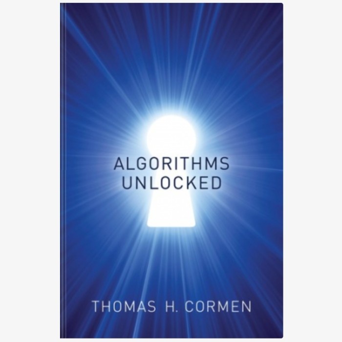 Jual Book Algorithms Unlocked By Thomas H Cormen Shopee Indonesia