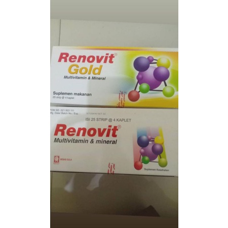 Jual RENOVIT GOLD STRIP | Shopee Indonesia