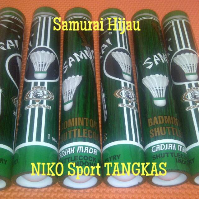 Jual Shuttlecock Samurai Hijau (Original) | Shopee Indonesia