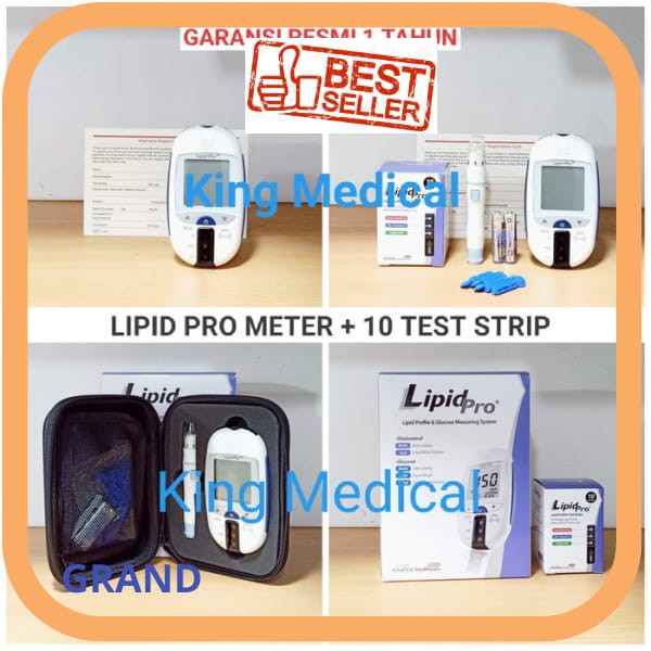 Jual Lipid Pro Meter + Strip Lipid Pro isi 10 test strip | Shopee Indonesia