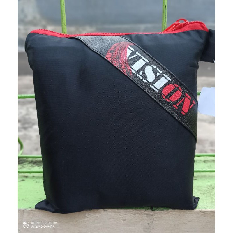 Jual Cover Motor Sarung Motor Tutup Motor Selimut Mantel Vision Silver ...