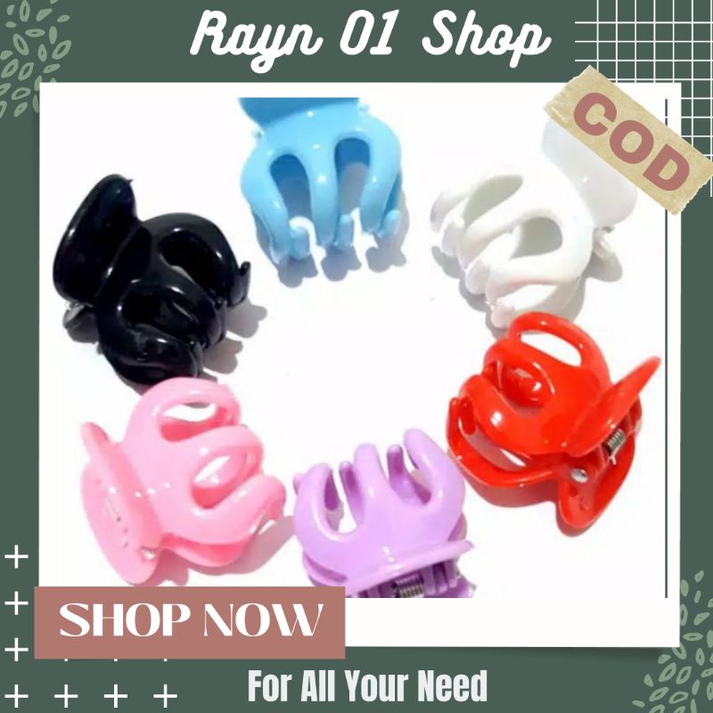 Jual Jedai Rambut Trendy / Jepitan Rambut 5cm / Jedai Rambut Warna ...